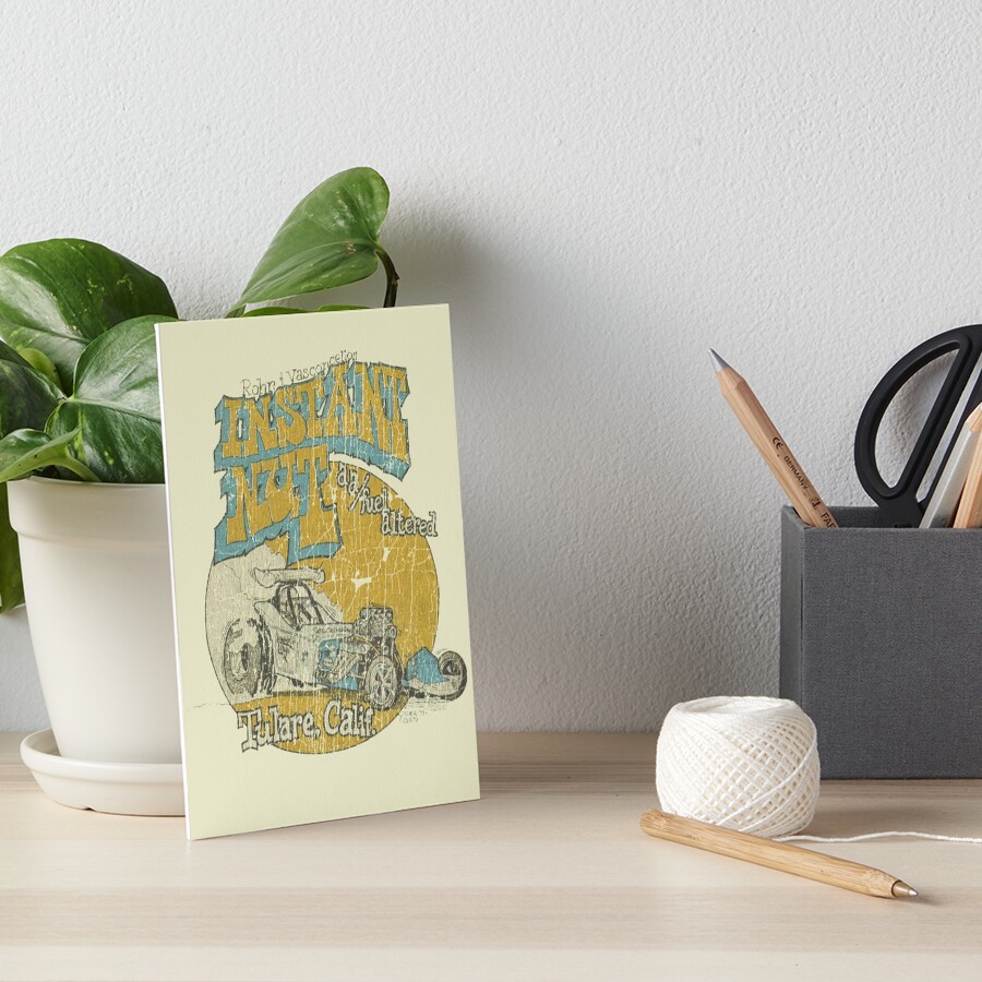 "Instant Nut Fuel Altered Dragster" Art Board Print by jacobcdietz ...