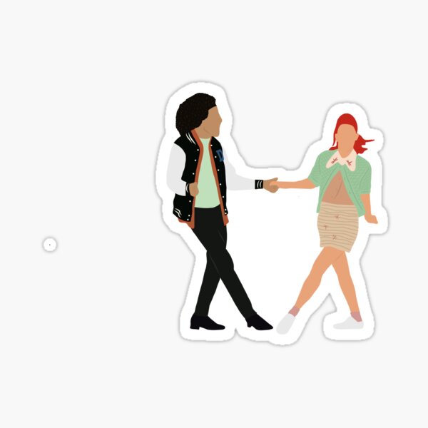 "dev and dianne jive" Sticker by scooptroop | Redbubble