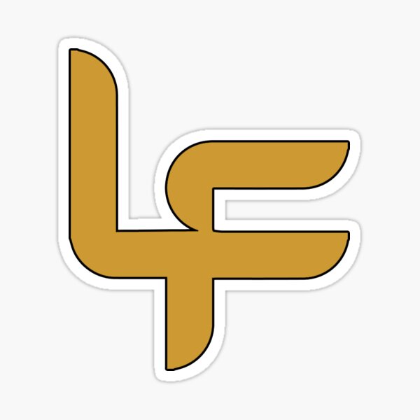 "LeagueForce Golden Logo" Sticker by LeagueForce | Redbubble