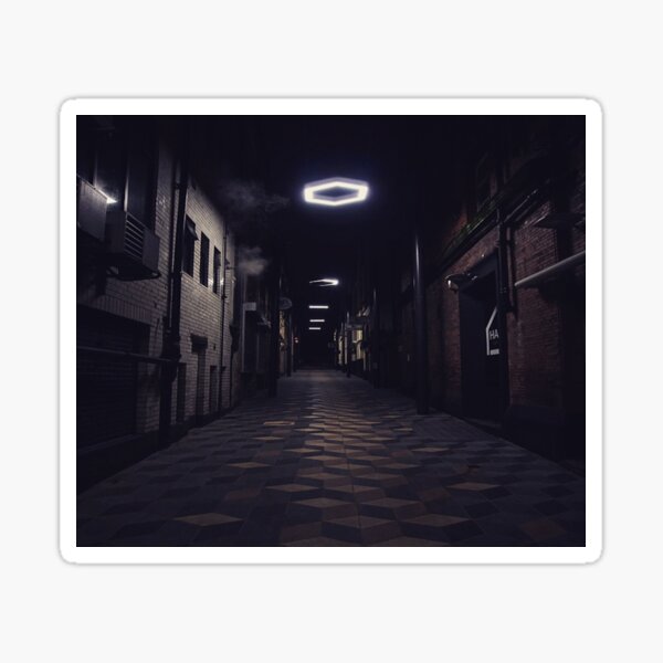 "Alley" Sticker for Sale by Stinktank | Redbubble