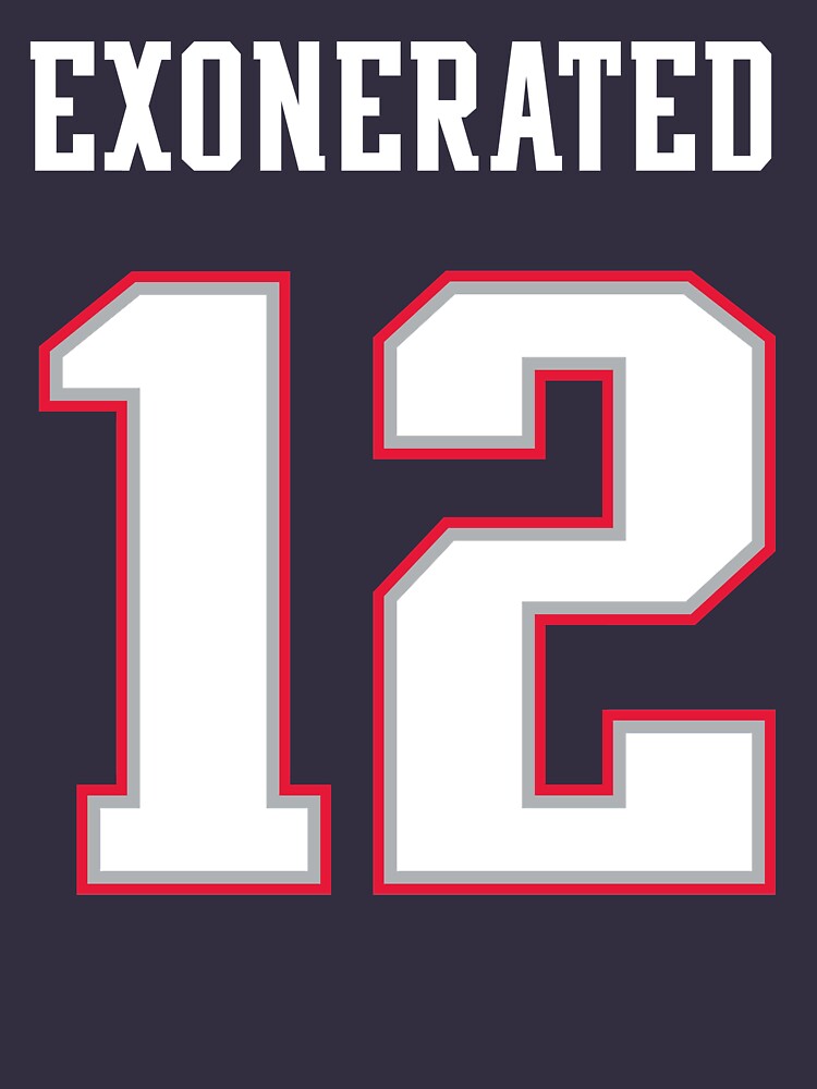 "Brady Exonerated" T-shirt by brainstorm | Redbubble | tom brady t ...
