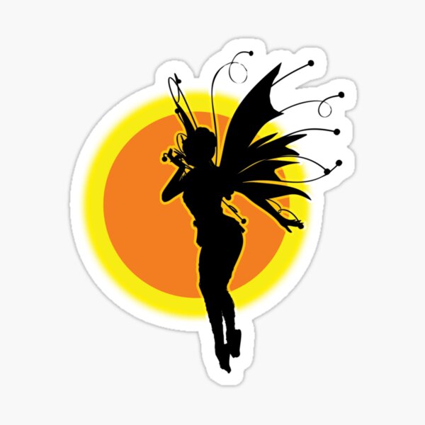 "The Pixie" Sticker for Sale by Analog Designs | Redbubble