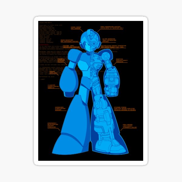 "Project X" Sticker for Sale by MechaBlood | Redbubble