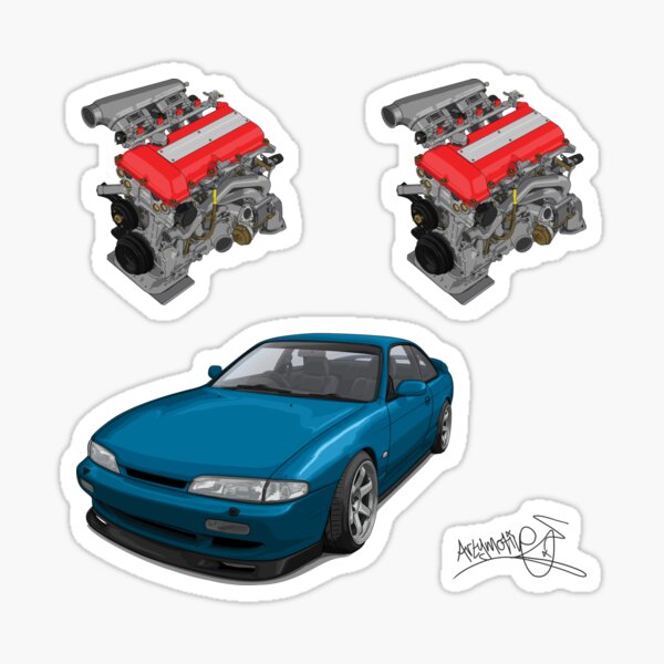 " Jdm sticker pack 2" Sticker by ArtyMotive | Redbubble