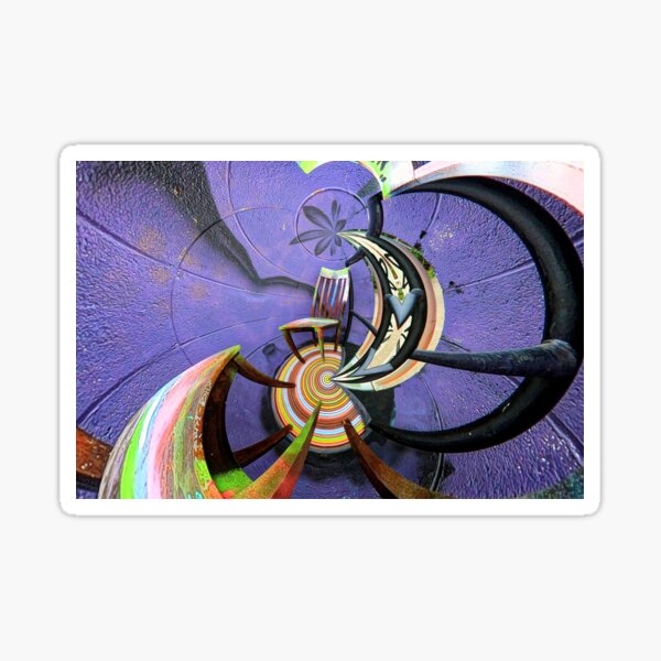 ""Sit and Spin"" Sticker for Sale by wiscbackroadz | Redbubble