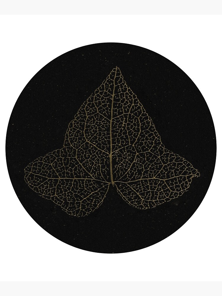 "Skeleton Gold Leaf" Poster for Sale by BakenekoArt | Redbubble