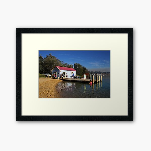 "Mitchies Jetty at Merimbula" Framed Art Print by dgstones | Redbubble