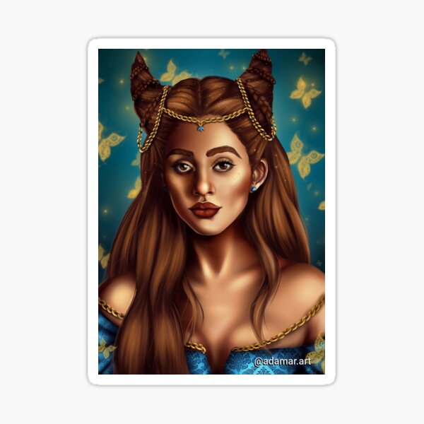 "Jude Duarte" Sticker by adamarart | Redbubble