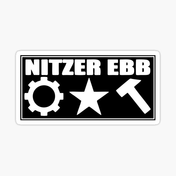 Nitzer Ebb Stickers | Redbubble