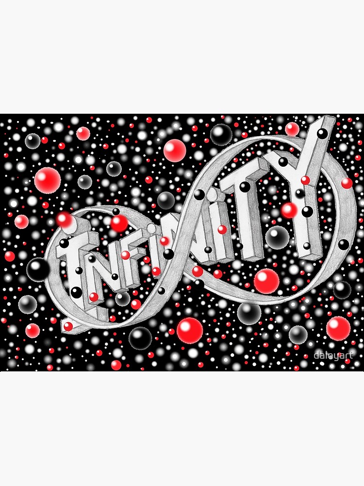 "Infinity within the symbol" Art Print for Sale by daleyart | Redbubble