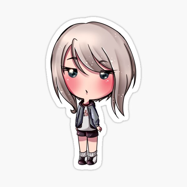 "Chibi Moca Aoba" Sticker for Sale by mianamaxi | Redbubble