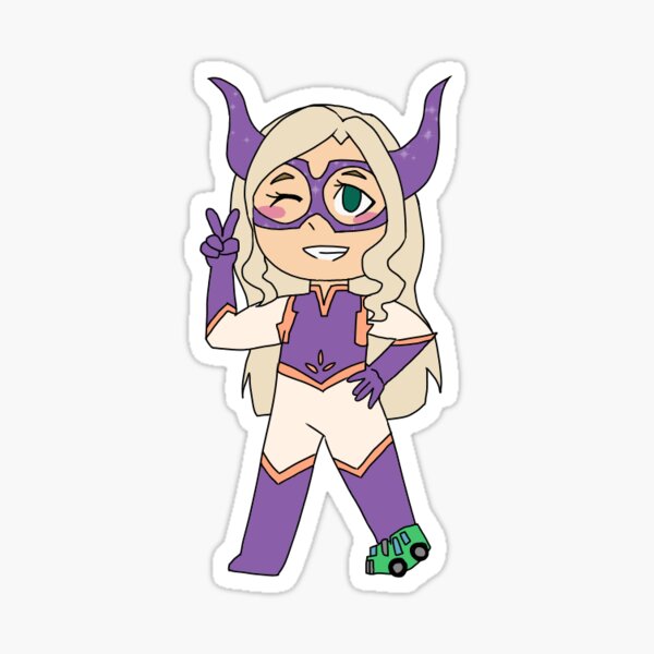 "Mt. Lady" Sticker for Sale by alisonsenpai | Redbubble