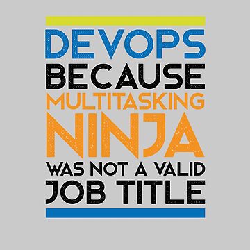 "Devops Ninja" Sticker by Caldofran | Redbubble