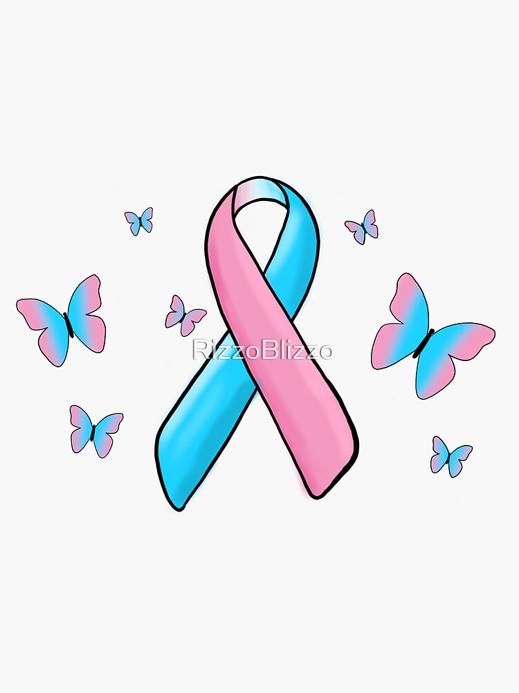 "Infant loss ribbon " Sticker for Sale by RizzoBlizzo | Redbubble