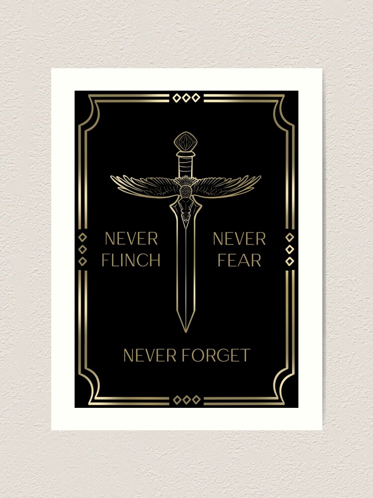 "Nevernight Quote" Art Print by VaneDiaz | Redbubble