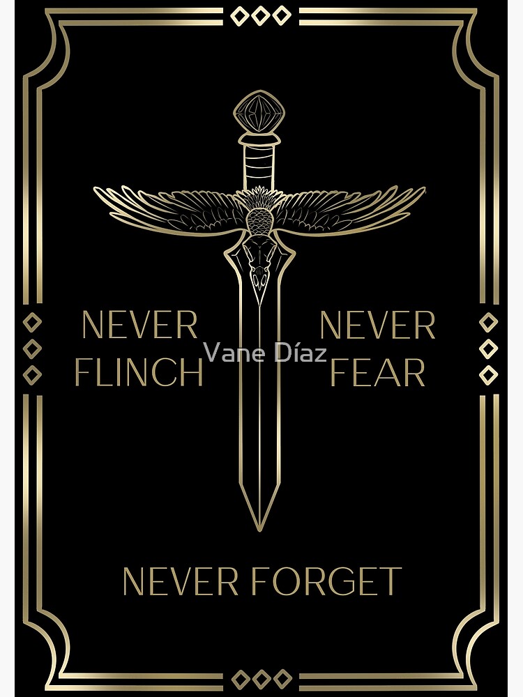"Nevernight Quote" Art Print by VaneDiaz | Redbubble
