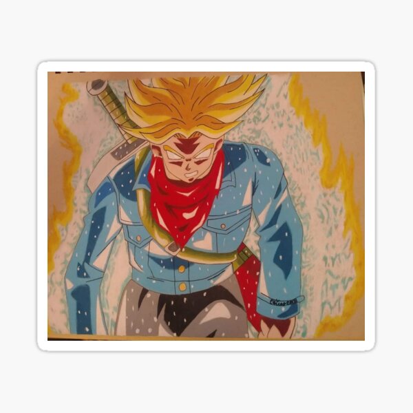"Trunks" Sticker by MrsFryzArt | Redbubble