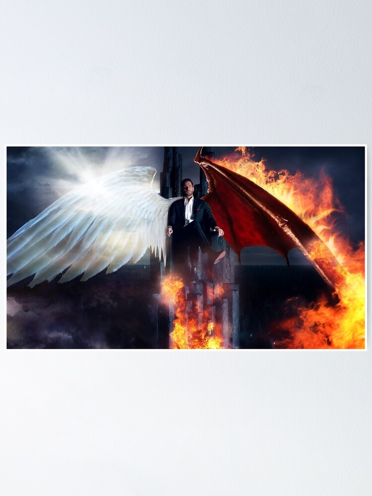 "Lucifer - Hellish Throne" Poster by Kristin1228 | Redbubble