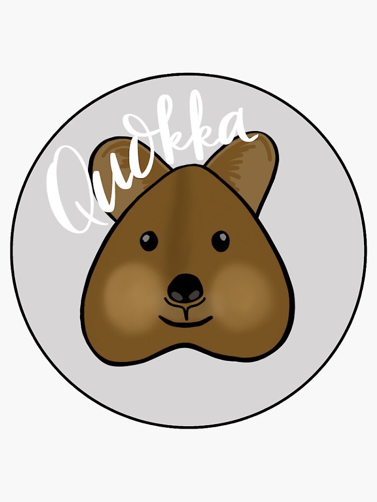 "quokka sticker" Sticker by teresaann | Redbubble