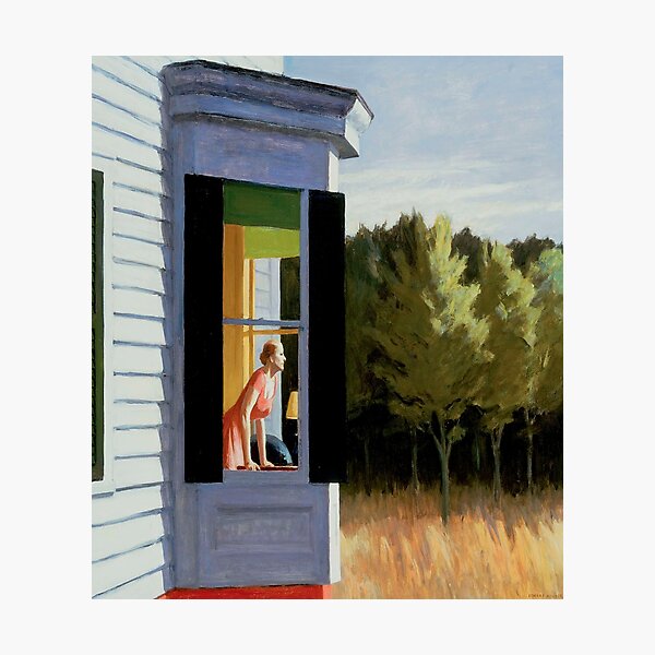 "Cape Cod Morning Edward Hopper" Photographic Print for Sale by ...