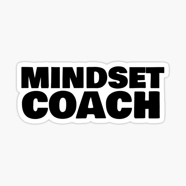 "Mindset Coach" Sticker by phys | Redbubble