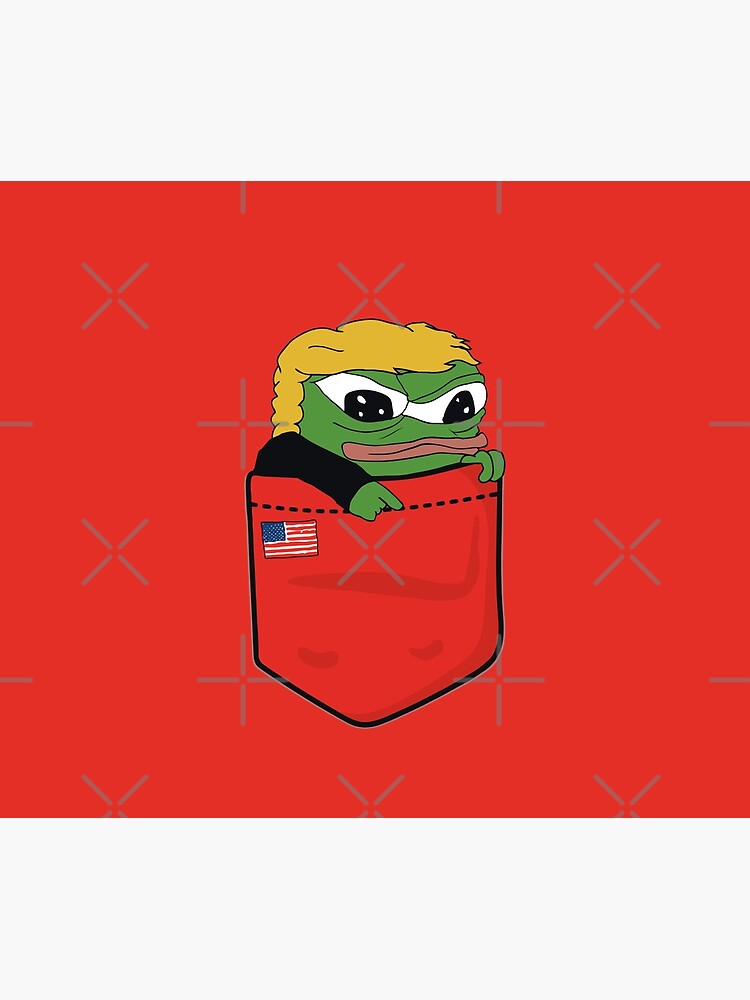 "Apu Apustaja Trump Build the Wall The Helper in t-shirt pocket (wall ...