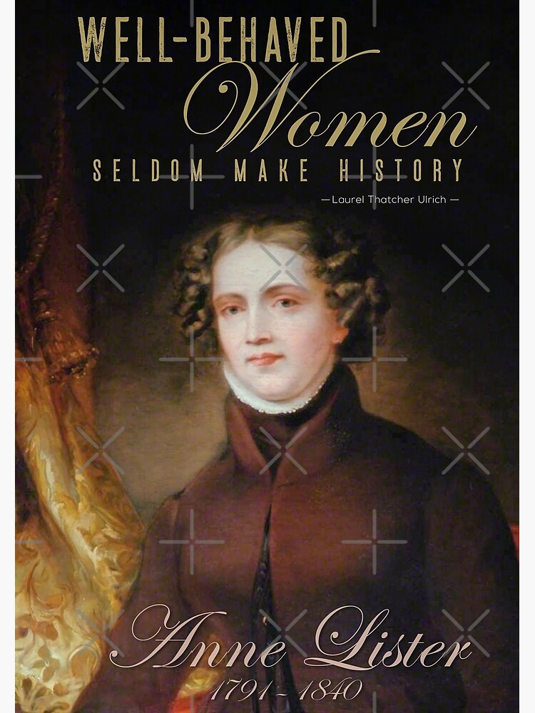 "Anne Lister Gentleman Jack portrait" Poster for Sale by OkidokiBarlick ...