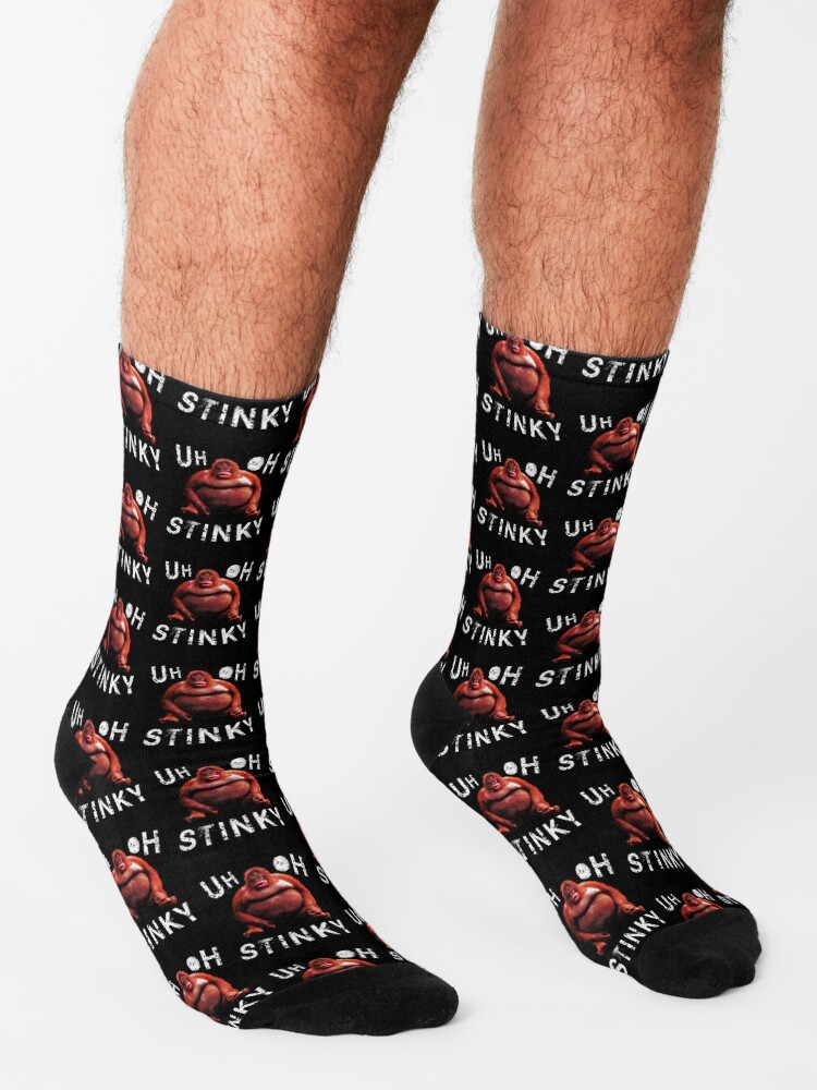 "Uh Oh Stinky Le Monke Funny Dank Meme" Socks by brian60174 | Redbubble