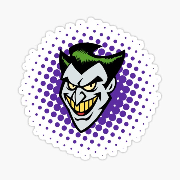 Pegatina «Payaso Príncipe del Crimen» de RUBTOX | Redbubble