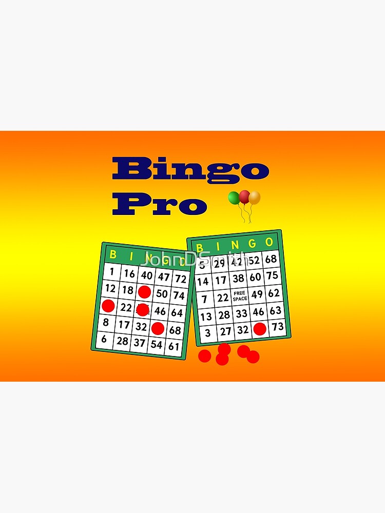 "Bingo Pro" Poster for Sale by JohnDSmith | Redbubble