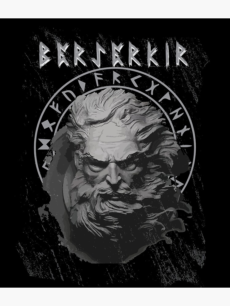 "Berserkir" Poster for Sale by CarlosRojas | Redbubble
