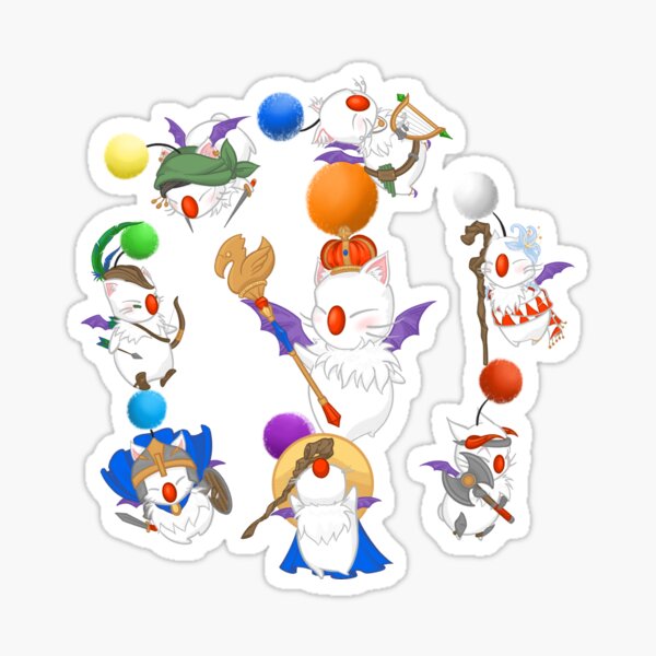 "Thornmarch Extreme - Good King Moogle Mog XII from FF14 Original Art ...