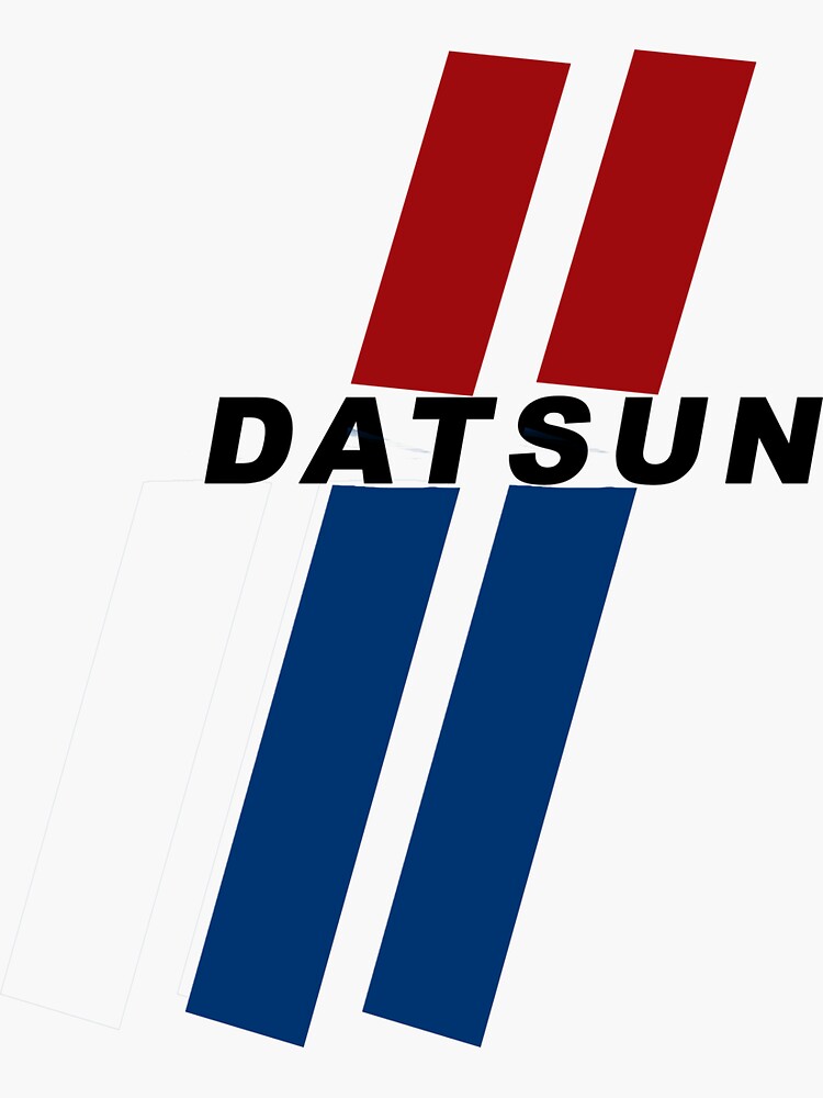 "datsun racing " Sticker for Sale by CarlitosGarcia | Redbubble