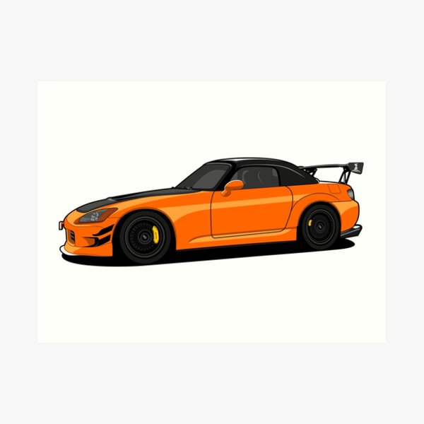 "Honda S2000" Art Print by Neuefab | Redbubble