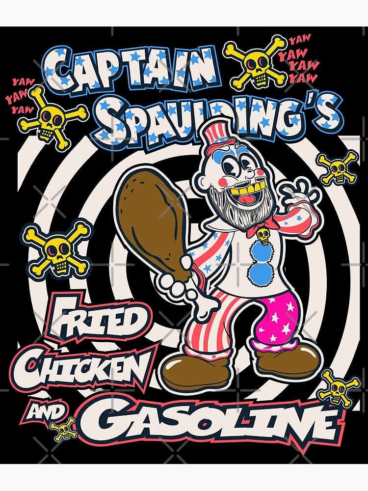 "Captain Spaulding's Vintage Fried Chicken and Gasoline" Photographic ...