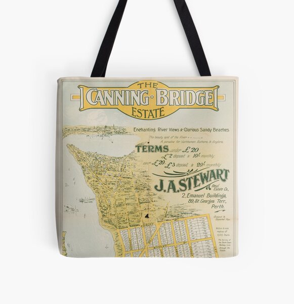 "Map of Canning Bridge Estate, Perth, Western Australia, 1920, State ...