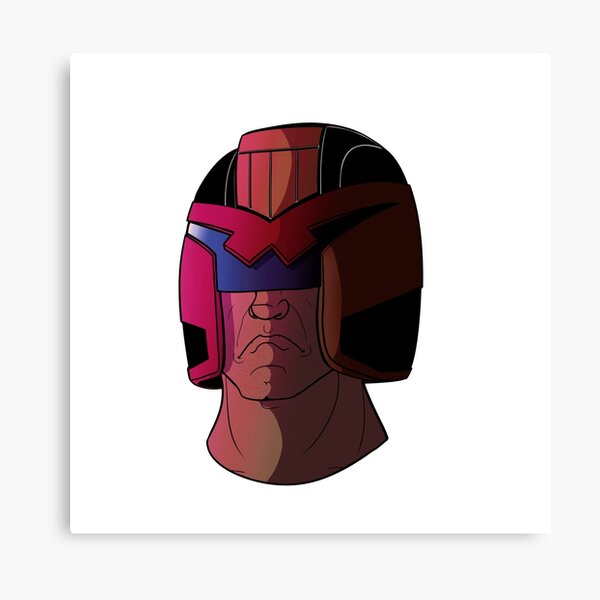 "Dredd" Canvas Print for Sale by DantesToons | Redbubble