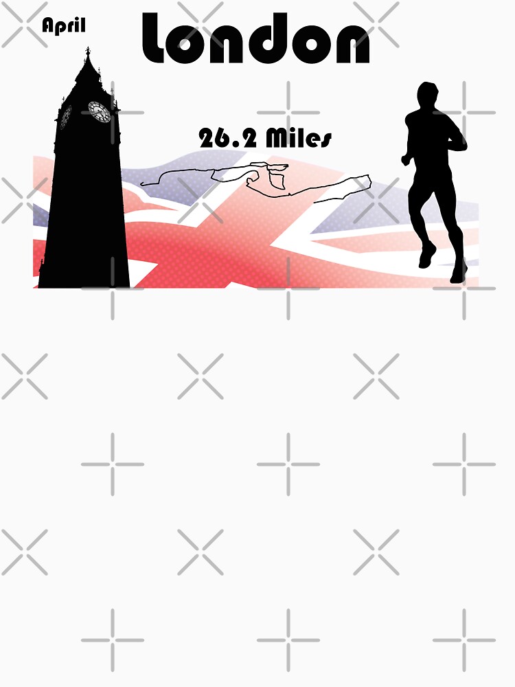 "London marathon" T-shirt for Sale by C-Tiny-Factory | Redbubble ...