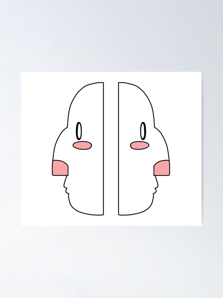 "Two face" Poster by ArtomalyArt | Redbubble