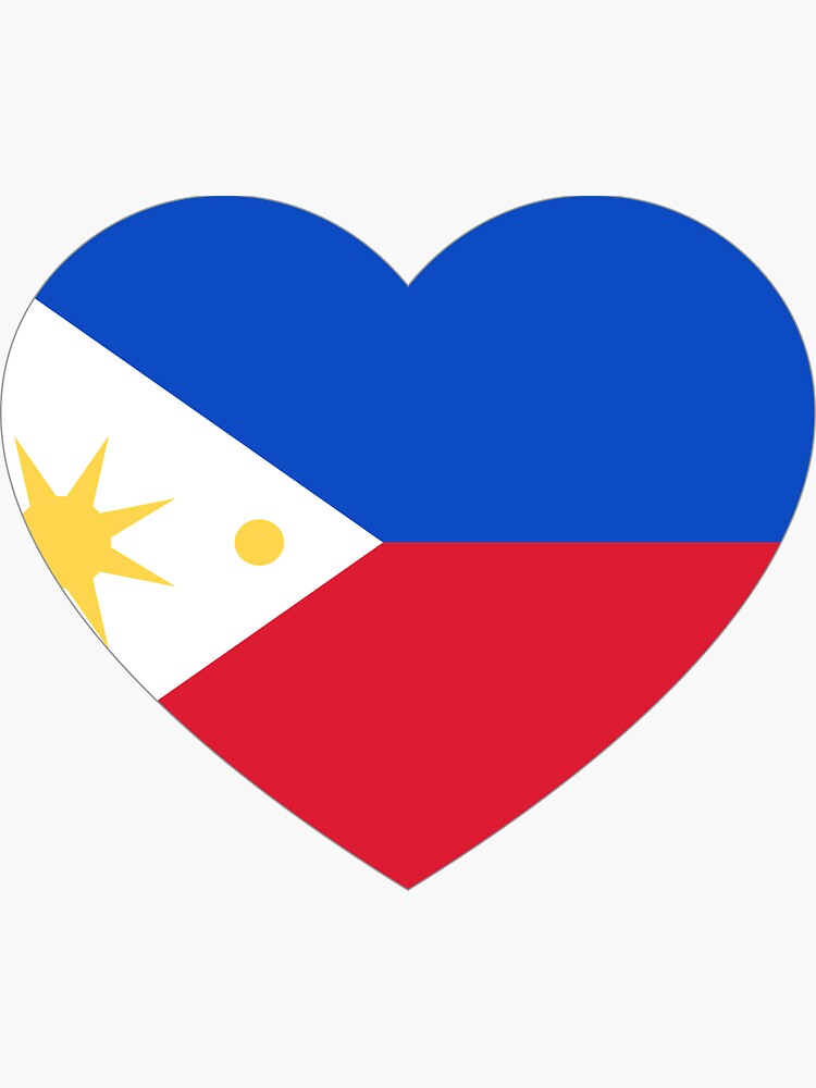 "Filipino Heart" Sticker for Sale by neanda | Redbubble