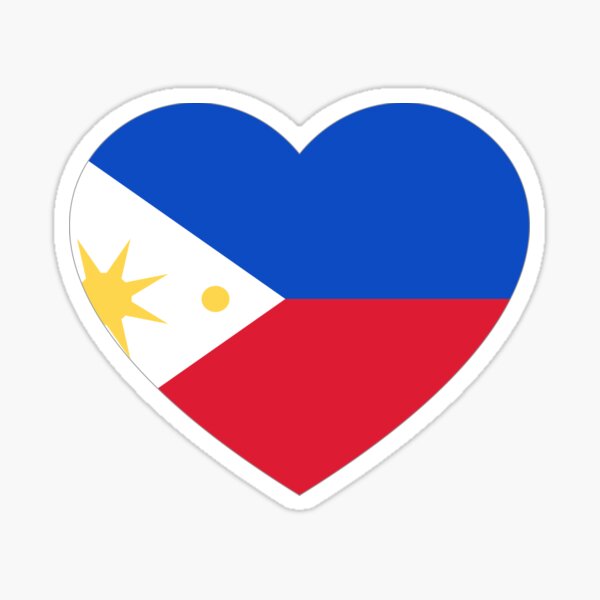 "Filipino Heart" Sticker for Sale by neanda | Redbubble