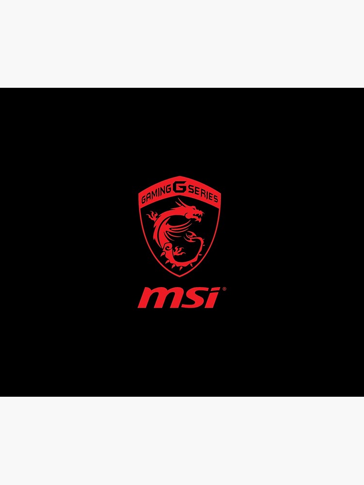 "MSI Gaming Series Transparent Logo red" Tapestry for Sale by cacinadam ...