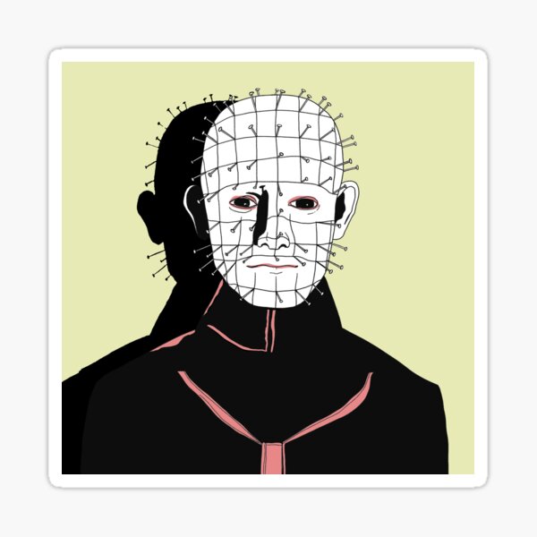 "Hellraiser" Sticker for Sale by fosae | Redbubble