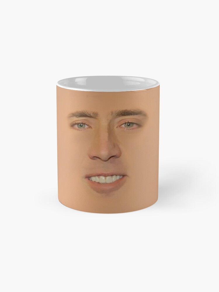 "Nicolas cage Giant Face" Coffee Mug for Sale by DAN13L | Redbubble