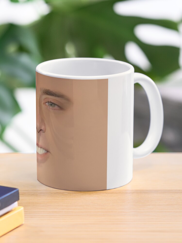"Nicolas cage Giant Face" Coffee Mug for Sale by DAN13L | Redbubble