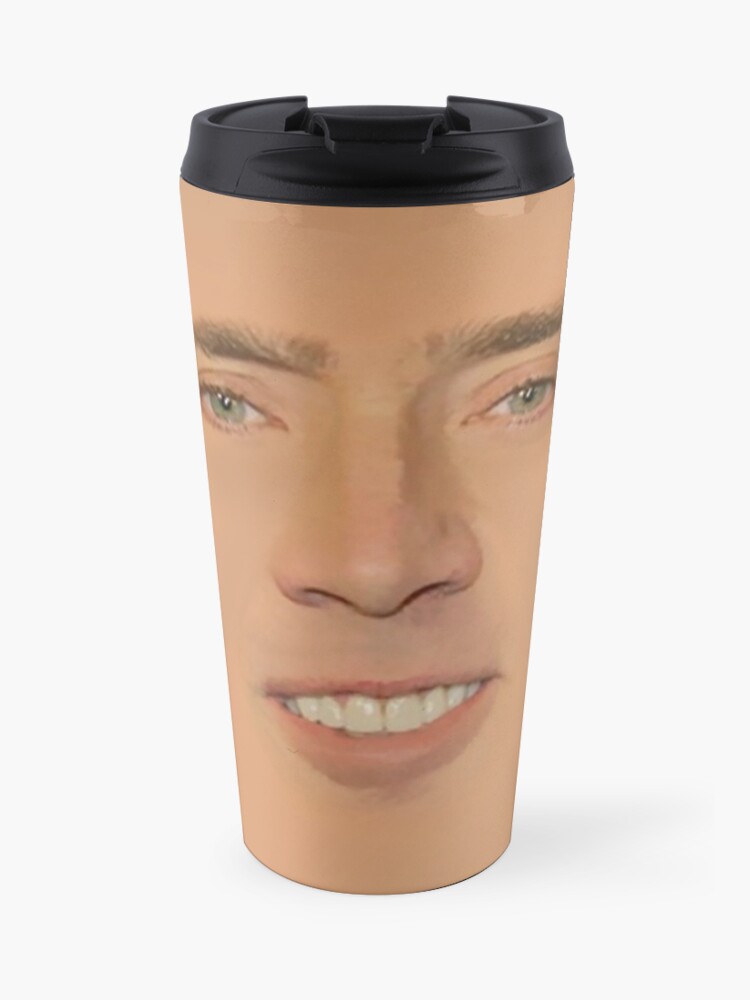 "Nicolas cage Giant Face" Travel Coffee Mug for Sale by DAN13L | Redbubble