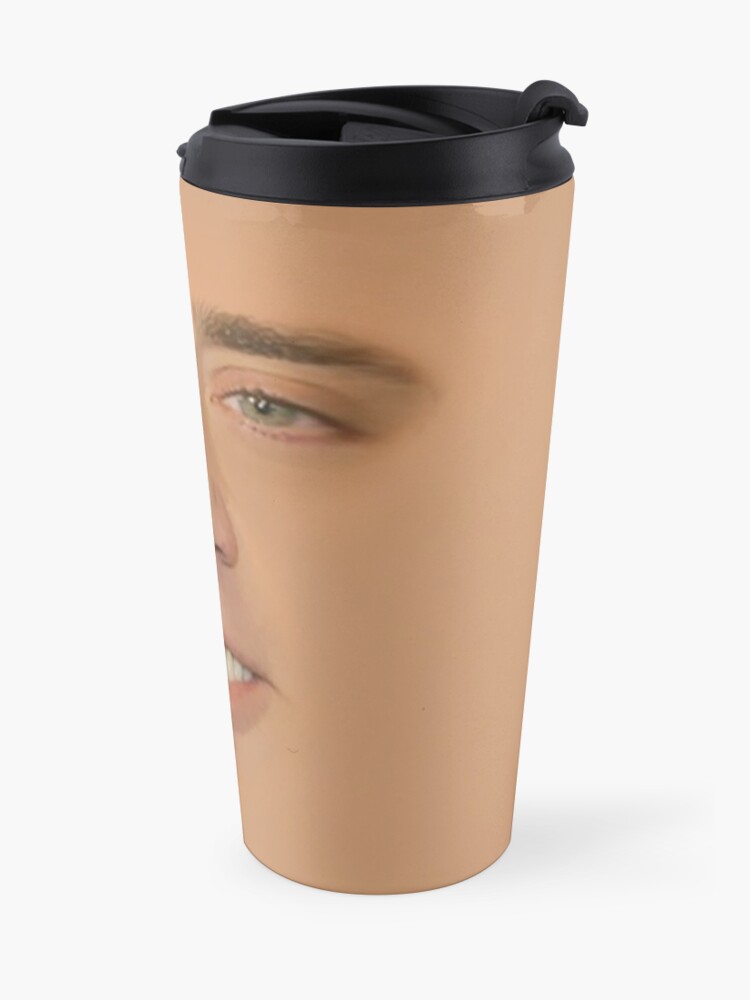 "Nicolas cage Giant Face" Travel Coffee Mug for Sale by DAN13L | Redbubble