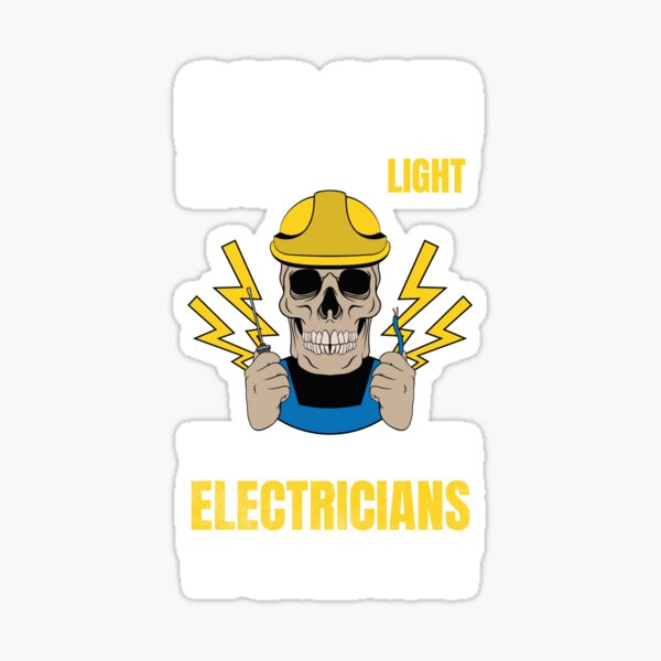 "Electrician Gift Electrical Engineer Electricity" Sticker by ...