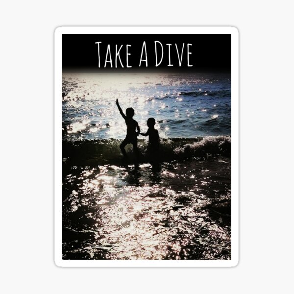 "Take A Dive" Sticker for Sale by mcaso123 | Redbubble