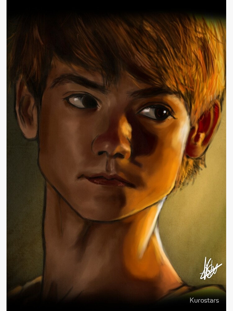 Cahier à spirale « Le coureur de labyrinthe - Newt (Thomas brodie ...